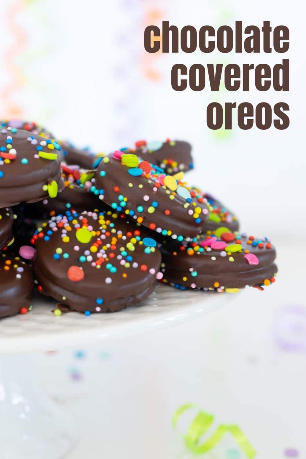 Chocolate Covered Oreos · Nourish and Nestle