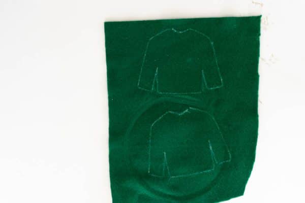 DIY Felt Christmas Sweater Ornaments · Nourish and Nestle