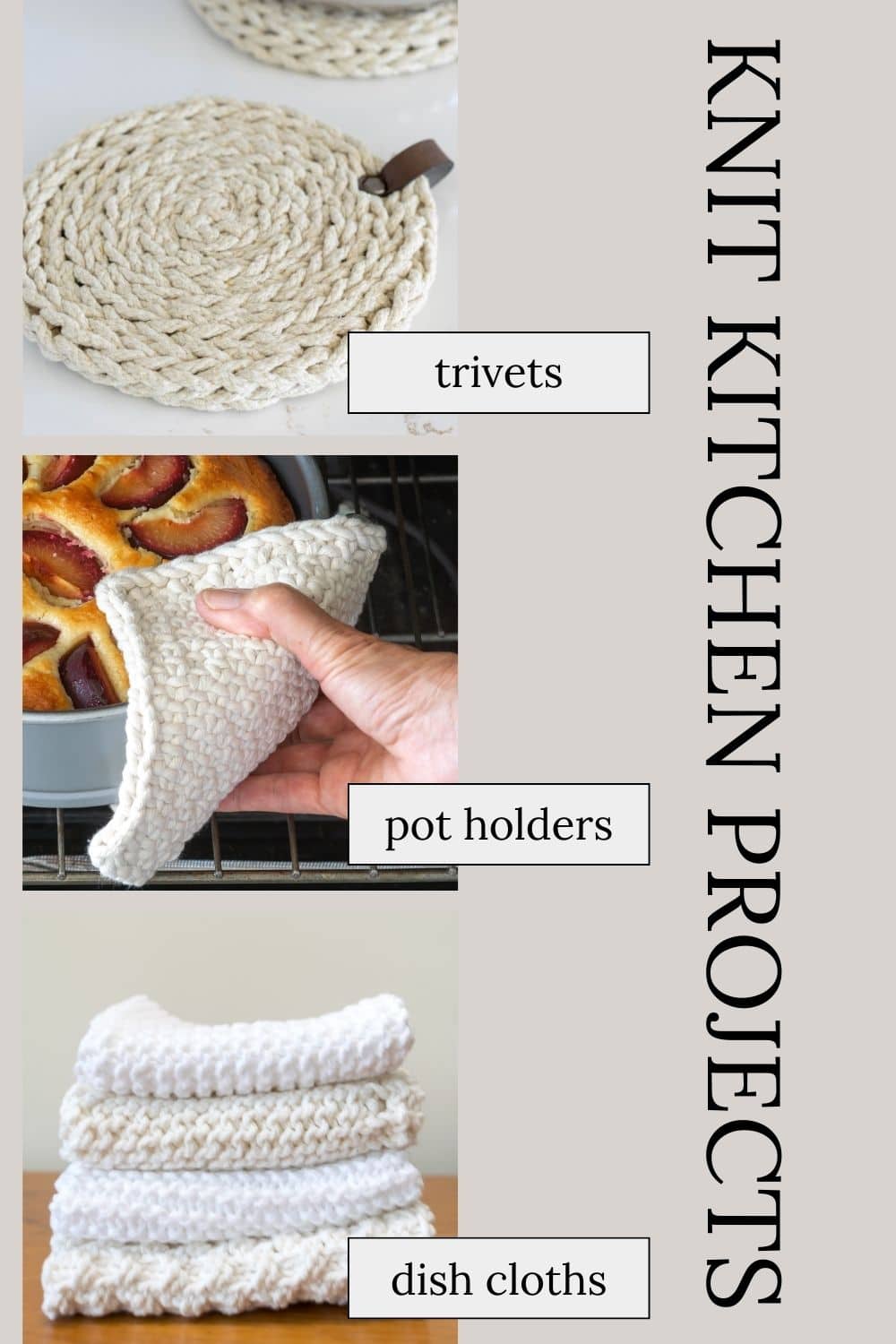 Kitchen Knit and Crochet Patterns: free downloads · Nourish and Nestle