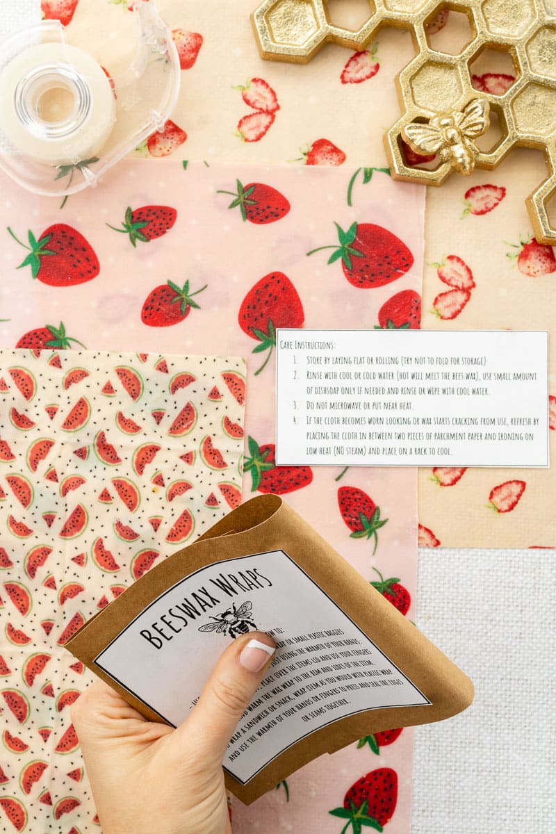Beeswax Food Wraps: an easy and useful DIY · Nourish and Nestle