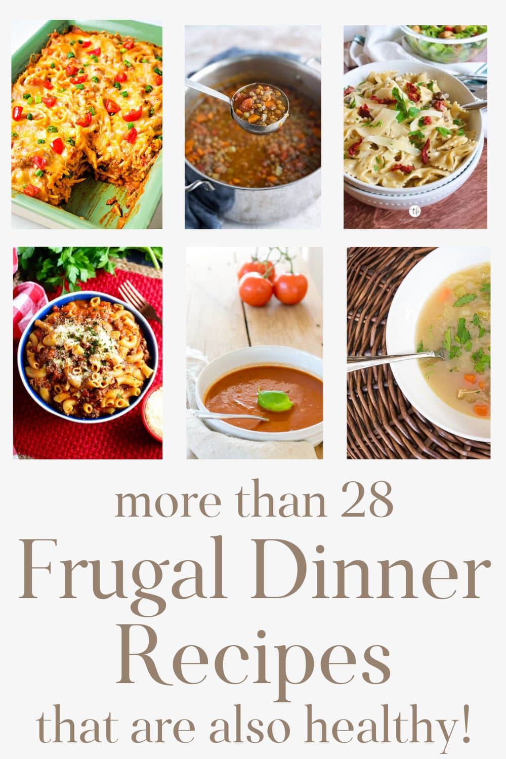 Frugal Meals that Are Also Healthy & Delicious · Nourish and Nestle