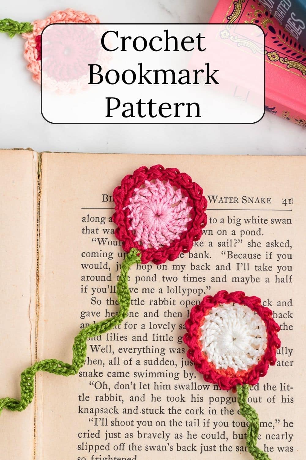 Crochet a Bookmark · Nourish and Nestle