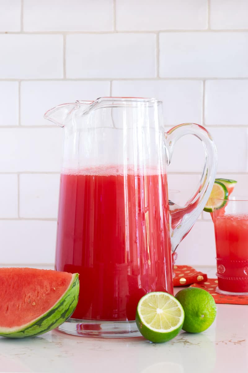 Watermelon Vodka Cocktails · Nourish and Nestle