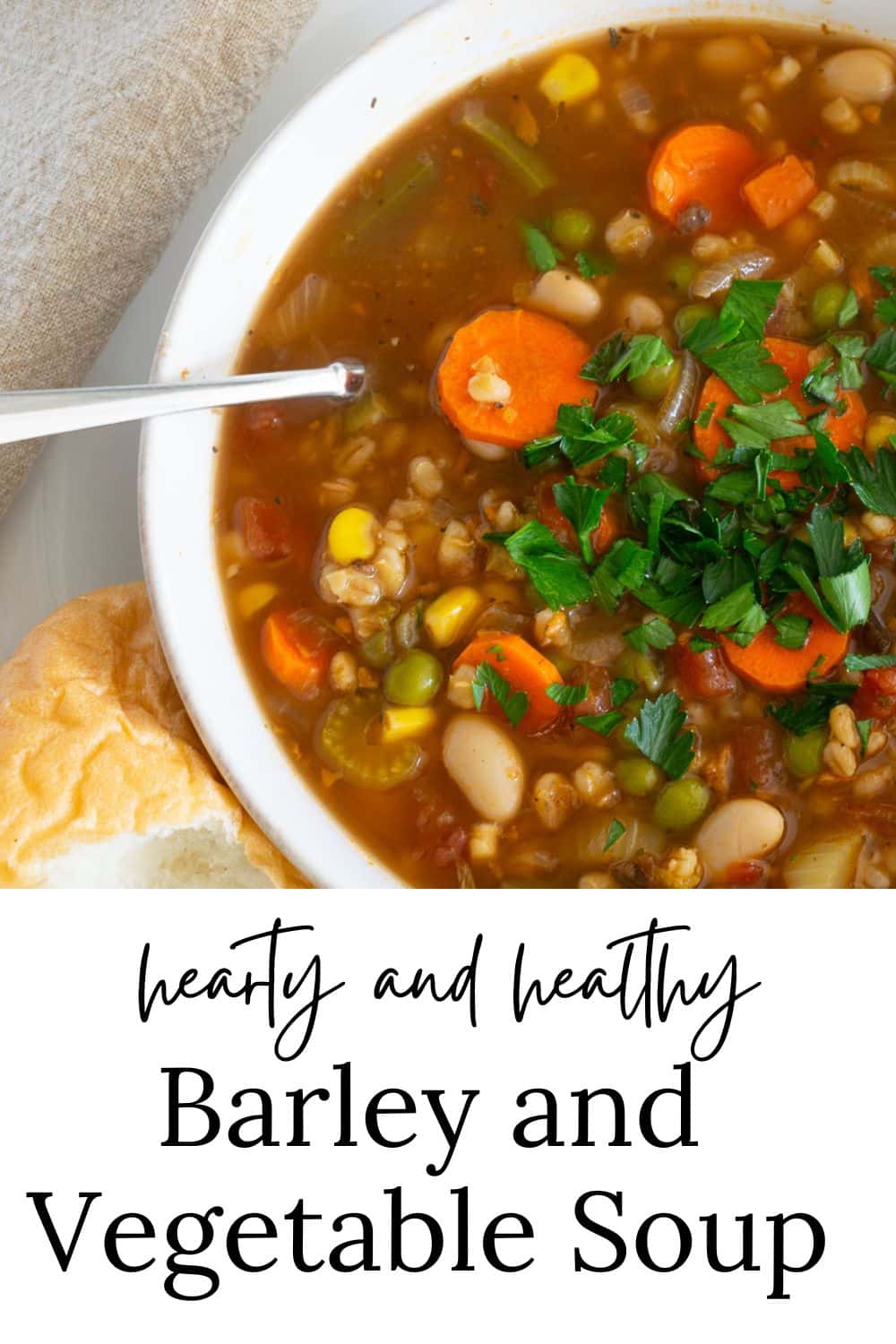 Vegetable and Barley Soup Recipe - Healthy and Hearty · Nourish and Nestle