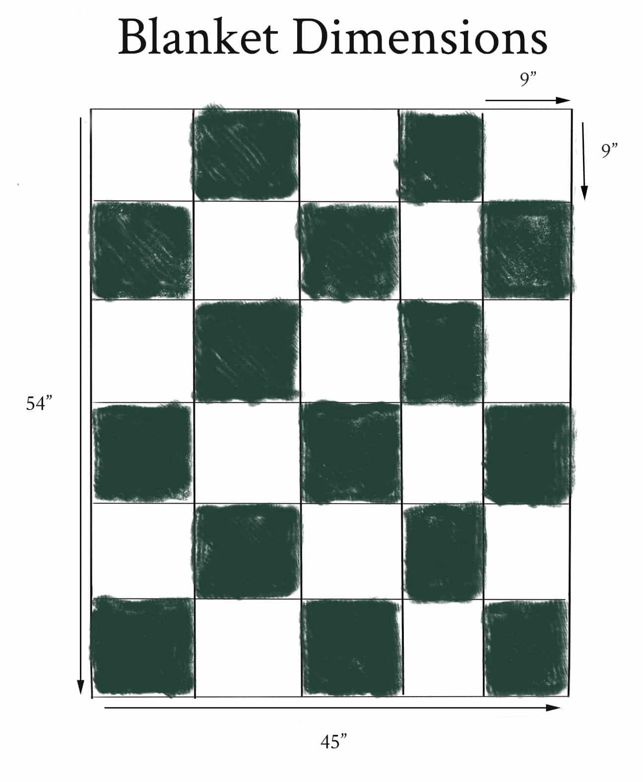 Checkerboard Crochet Blanket Pattern · Nourish and Nestle