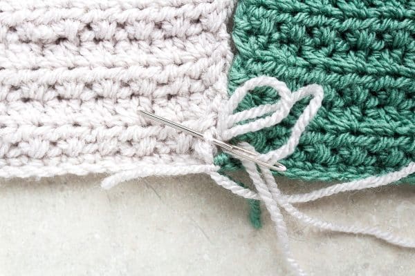 Checkerboard Crochet Blanket Pattern · Nourish and Nestle