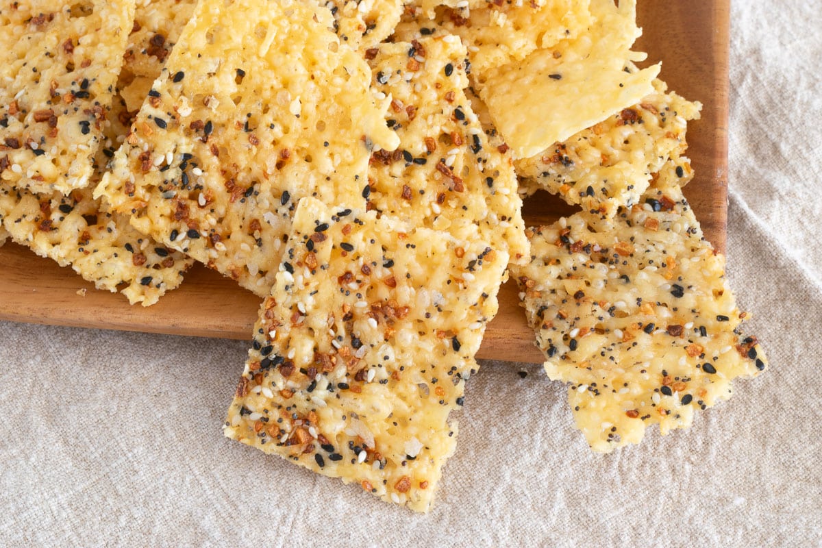 Parmesan Cheese Crisps · Nourish and Nestle