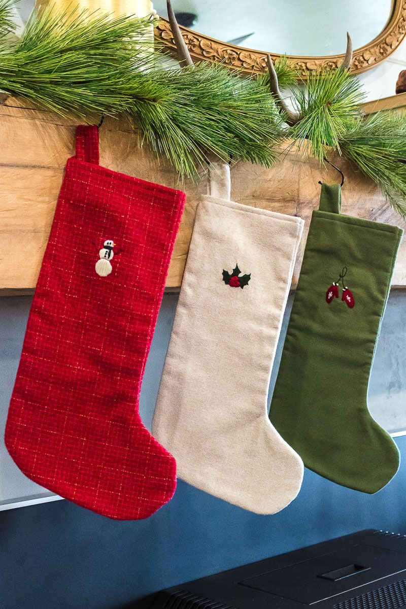 Christmas Stocking Sewing Pattern · Nourish and Nestle