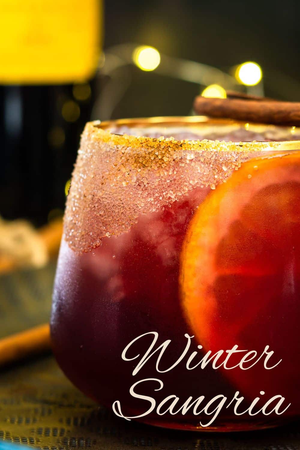 Winter Sangria - Perfectly Festive for the Holidays! · Nourish and Nestle