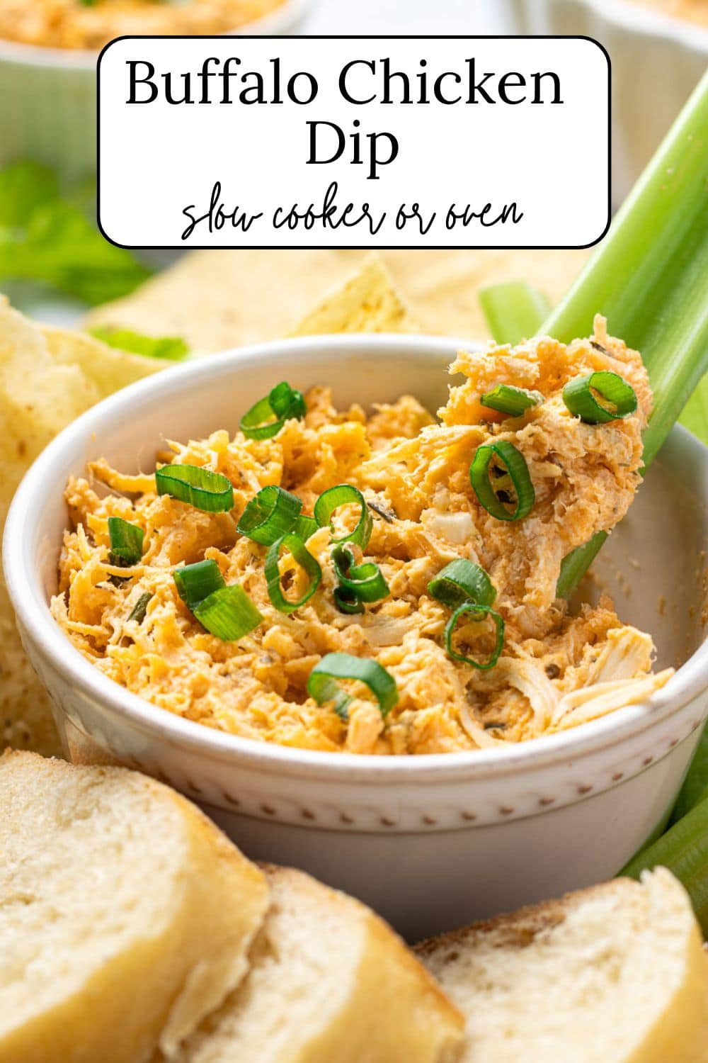 Slow Cooker Buffalo Chicken Dip Recipe · Nourish and Nestle