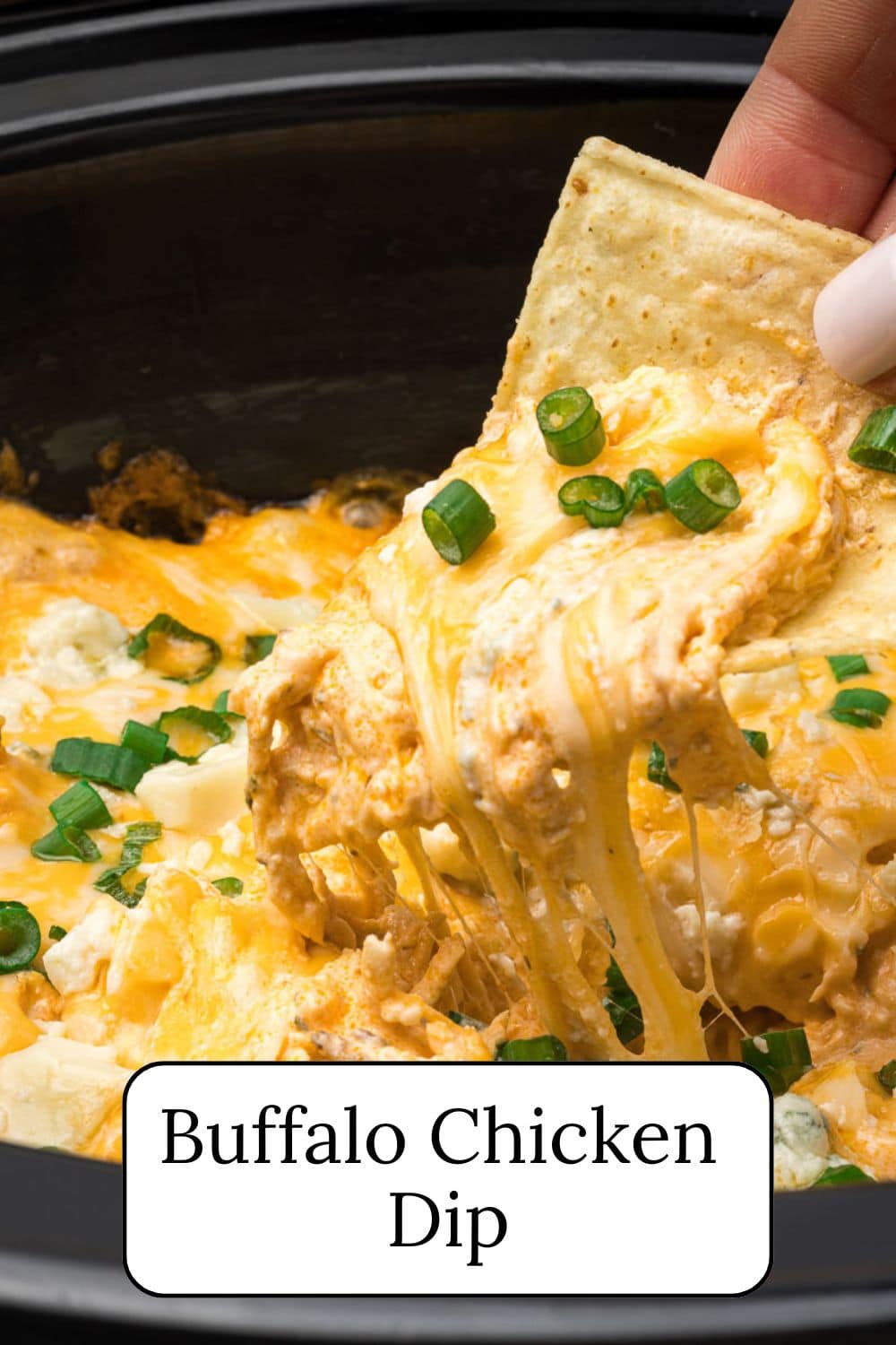 Slow Cooker Buffalo Chicken Dip Recipe · Nourish and Nestle