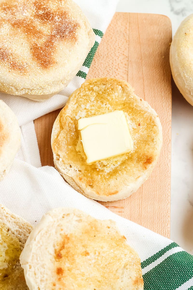 Sourdough English Muffins · Nourish and Nestle
