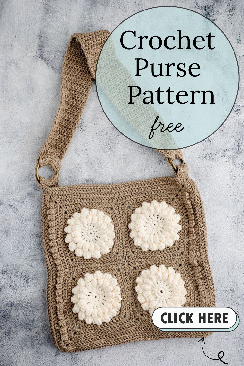 Crochet Purse Pattern - Free · Nourish and Nestle