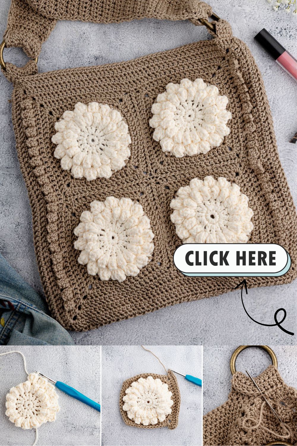 Crochet Purse Pattern - Free · Nourish and Nestle
