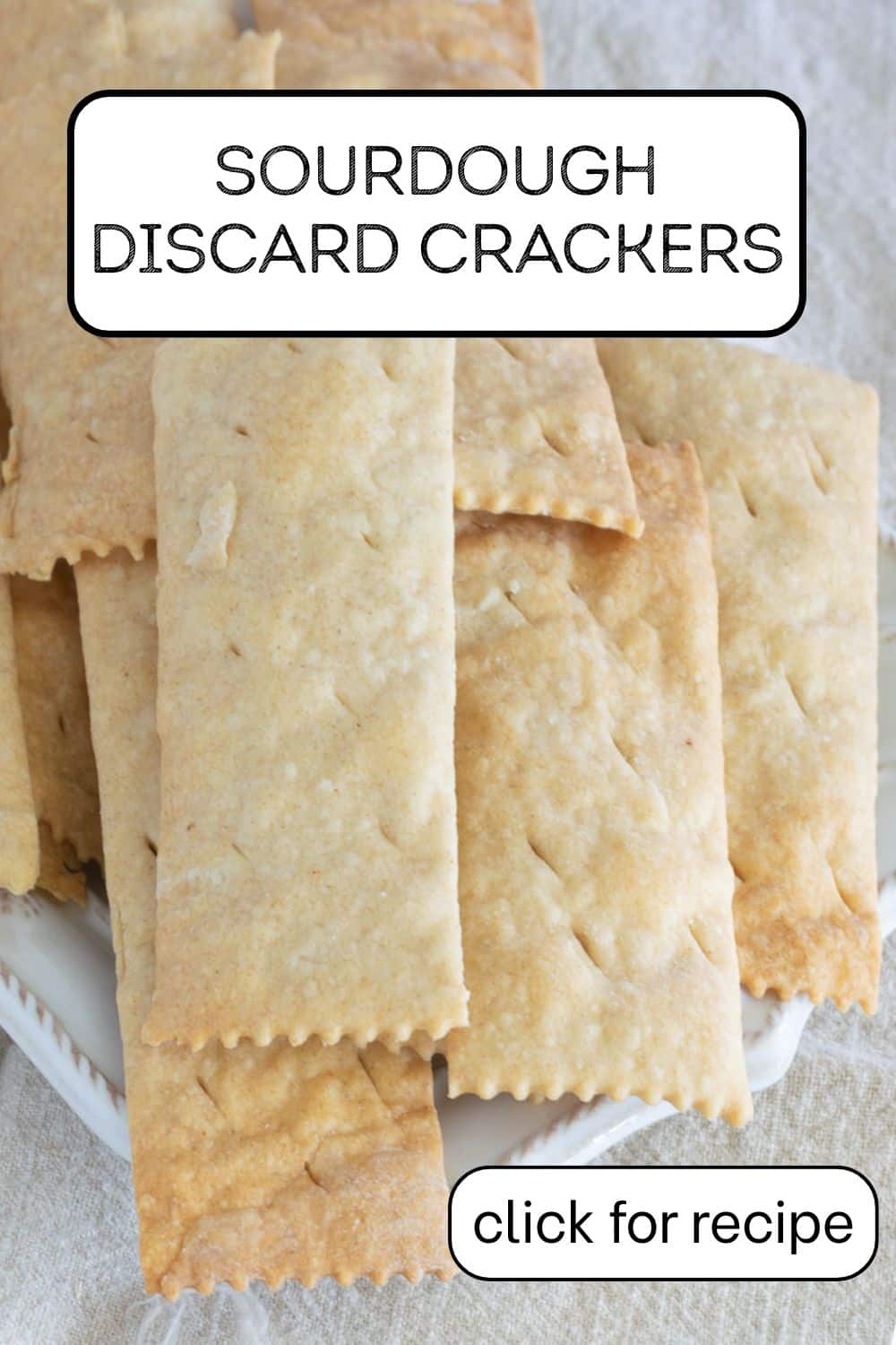 Sourdough Discard Crackers Recipe · Nourish and Nestle