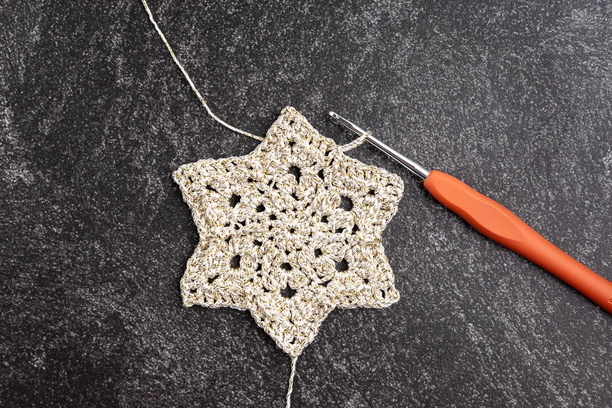 How to Crochet Stars and Make a Star Garland · Nourish and Nestle
