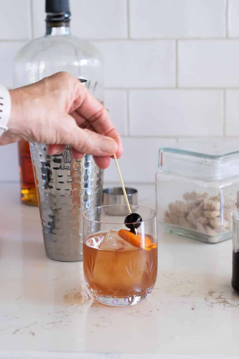 Classic Old Fashioned Cocktail Recipe · Nourish and Nestle
